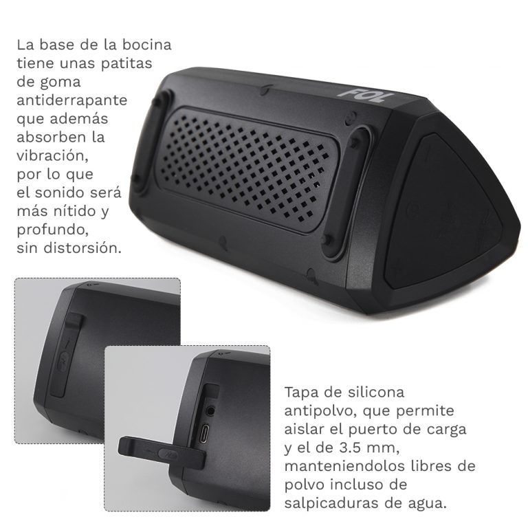 FS-S236 BOCINA ESTÉREO BLUETOOTH TRIANGULAR PRO - FOL México