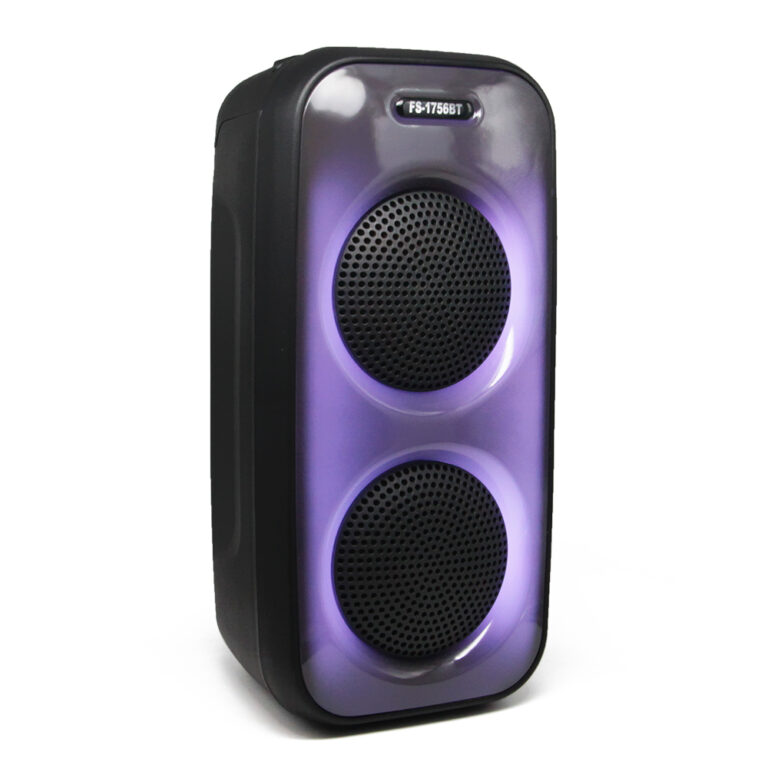 FS-1756BT BOCINA PORTÁTIL BLUETOOTH 2 BOCINAS CON LUZ FRONTAL - FOL México