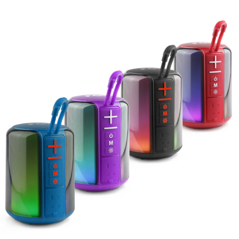 FS-S518 SPEAKER TWS PORTÁTIL RECARGABLE CON LUZ RGB - FOL México