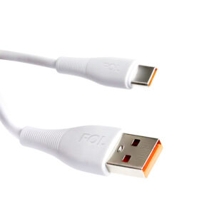 FL-C02/2 CABLE 2.4A DE CARGA/SINCRONIZACIÓN RÁPIDA USB/TIPO-C | 2 METROS - FOL México